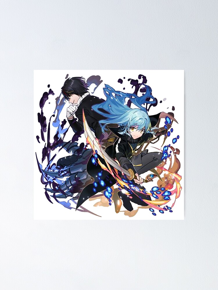 "rimuru anime art" Poster by timoferrel | Redbubble