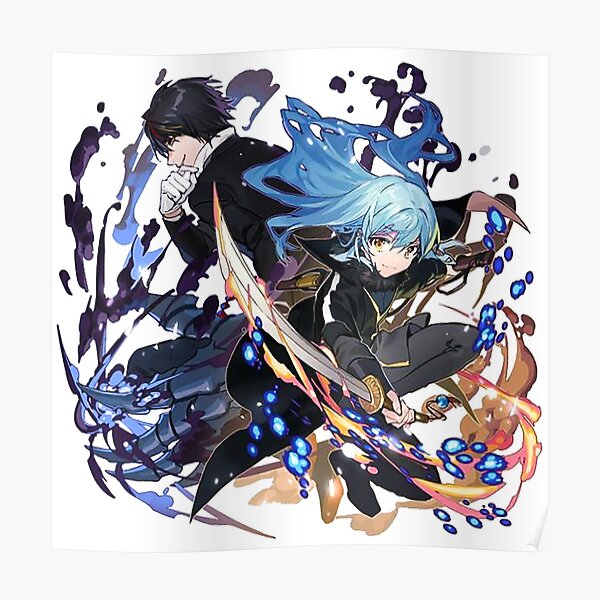 "rimuru anime art" Poster by timoferrel | Redbubble