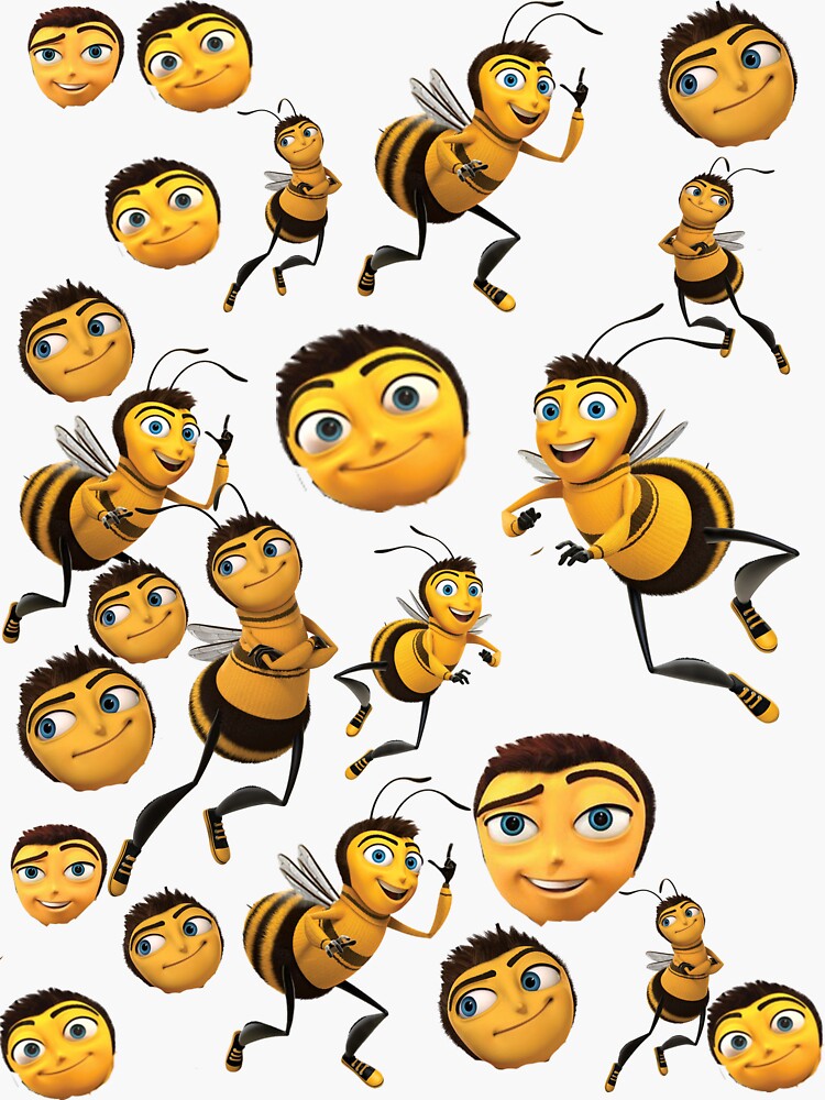 "Barry The Bee" Sticker for Sale by ArchieDalziel | Redbubble