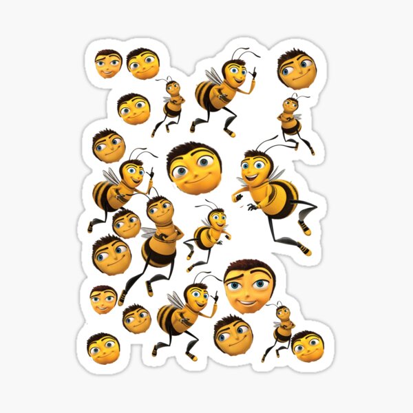 "Barry The Bee" Sticker for Sale by ArchieDalziel | Redbubble