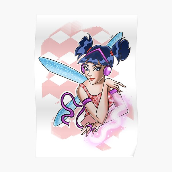 "Winx Club Musa Drawing" Poster by NoemiFalco | Redbubble