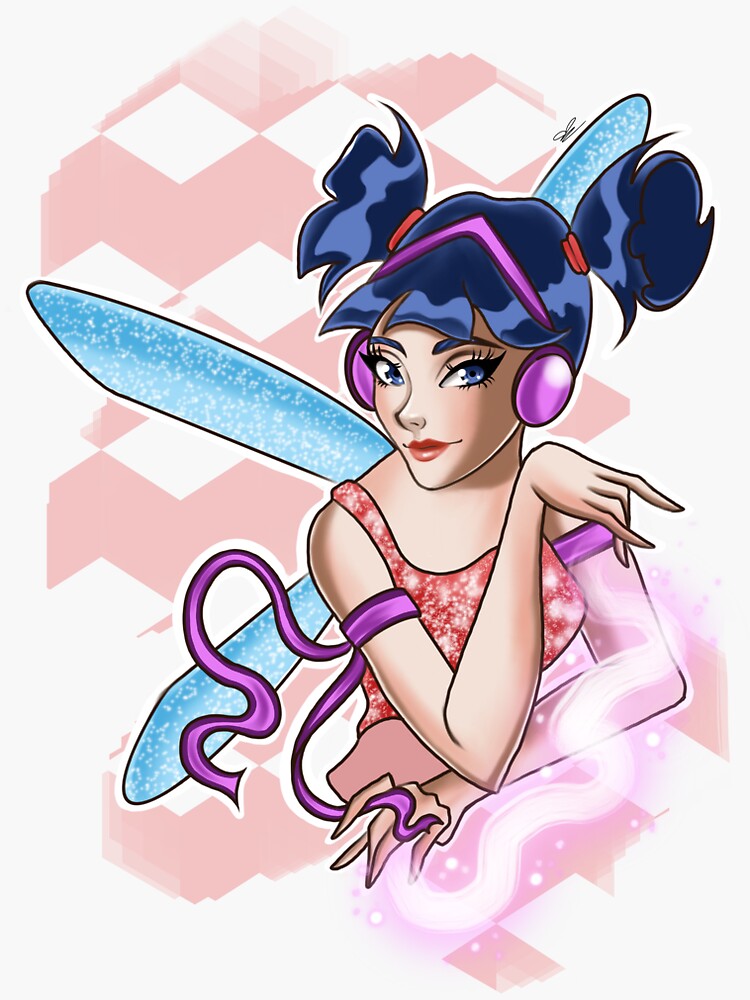 "Winx Club Musa Drawing" Sticker for Sale by NoemiFalco | Redbubble