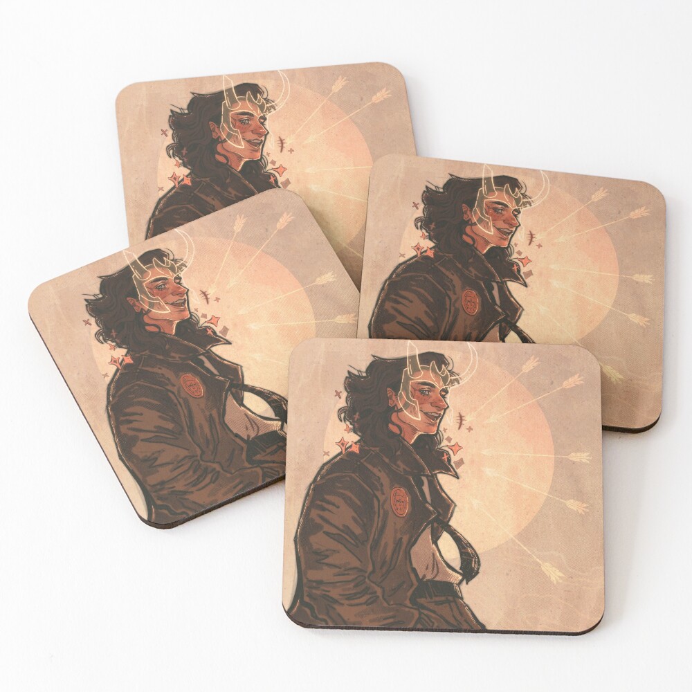 "The Trickster" Sticker for Sale by TiredVirgoArt | Redbubble