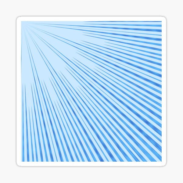 "Projected Blue Laser Beams" Sticker by ckylin | Redbubble