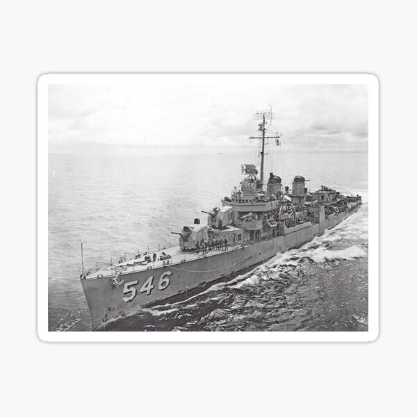 "USS BROWN (DD-546) SHIP'S STORE" Sticker for Sale by militarygifts ...