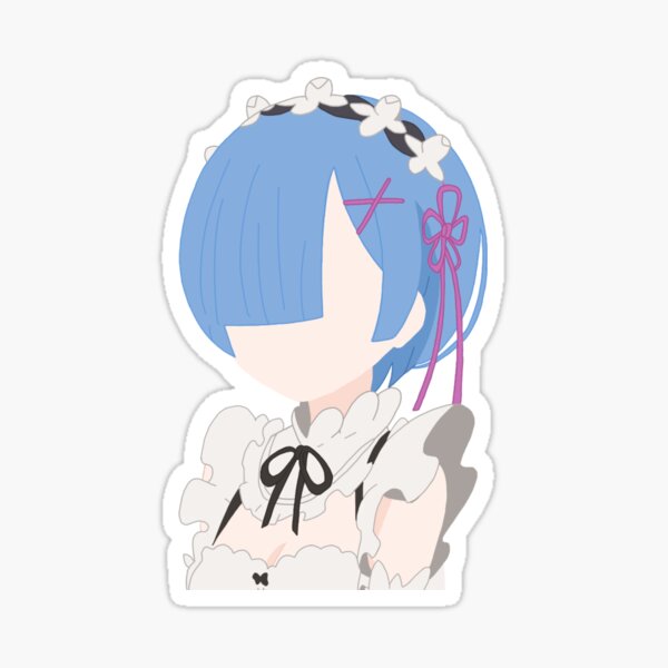 "Rem " Sticker by Slaurenx | Redbubble