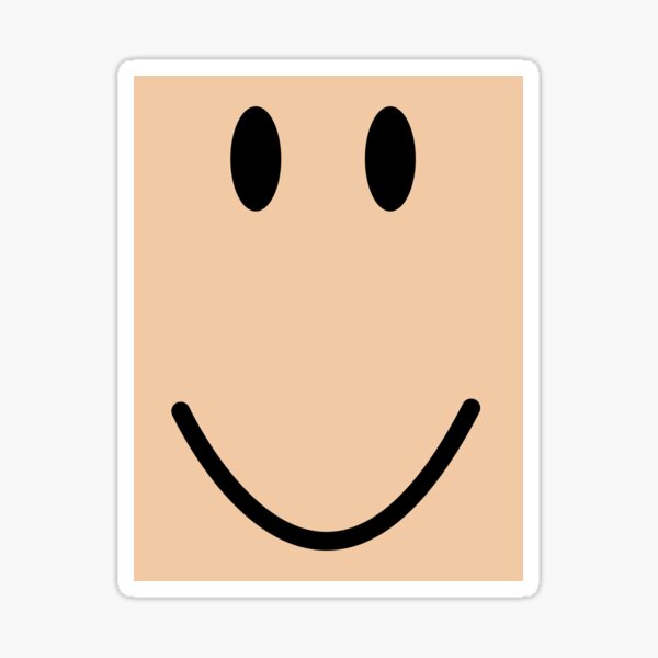 Pegatina «Cara de roblox» de Nenita93 | Redbubble
