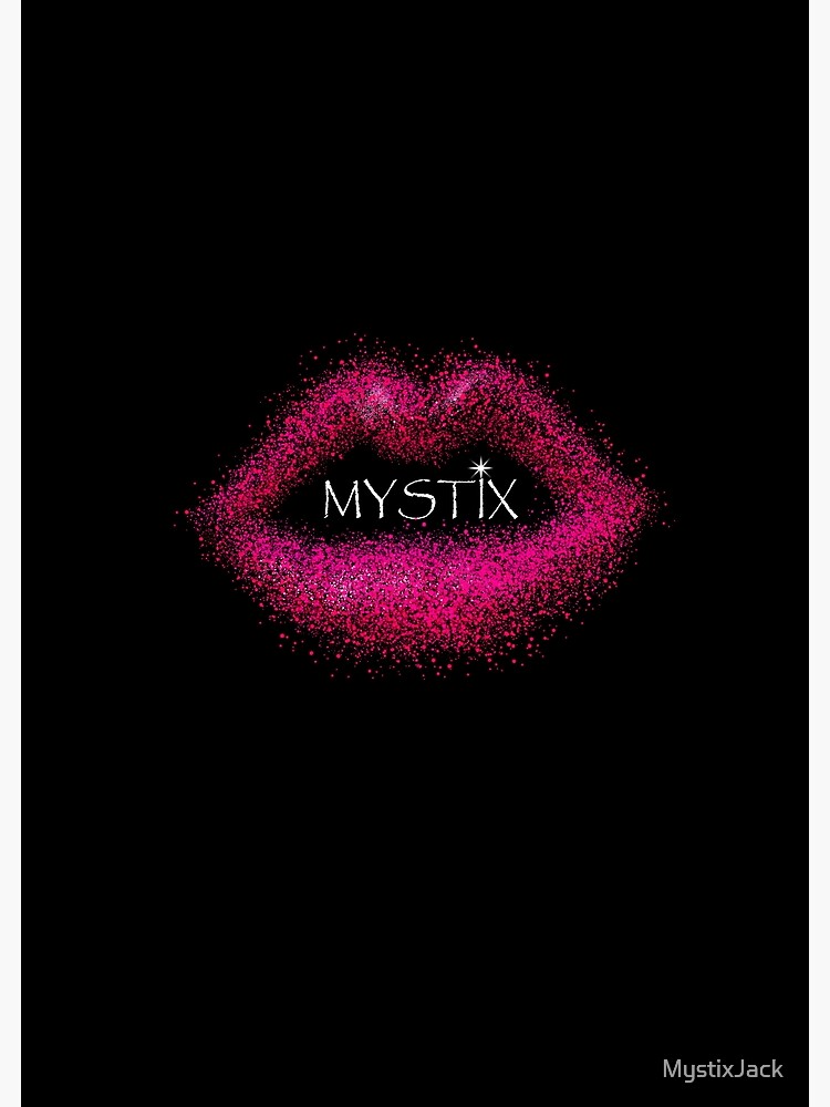 Póster «La marca Mystix protagoniza labios abstractos (KISS)» de ...