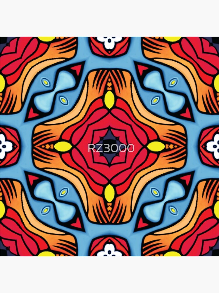 "Surreal Wavy Squiggly Aesthetic Graphic Trippy Shapes Bold Red Orange ...