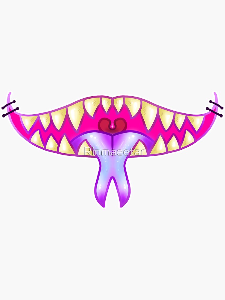 "Grin" Sticker for Sale by Rinmaeetar | Redbubble