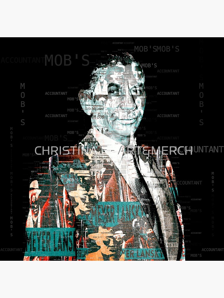 "Tessera - Mobster Meyer Lansky photo mosaic collage" Poster for Sale ...