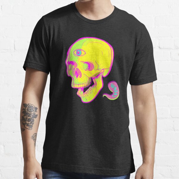 "LSD Skull" T-shirt for Sale by tokkebi | Redbubble | skull t-shirts ...