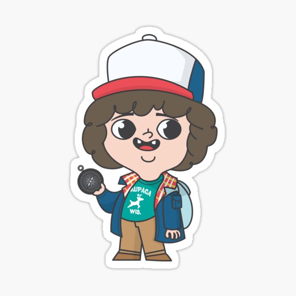 "Dustin" Sticker for Sale by ppmid | Redbubble
