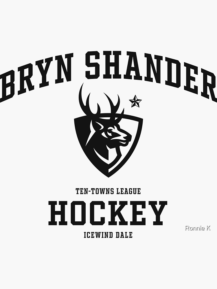 "Bryn Shander Hockey" Sticker for Sale by rkimberling | Redbubble