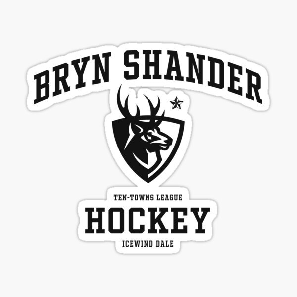 "Bryn Shander Hockey" Sticker for Sale by rkimberling | Redbubble