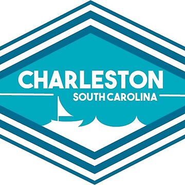"Charleston South Carolina" Sticker for Sale by thelocalletter | Redbubble