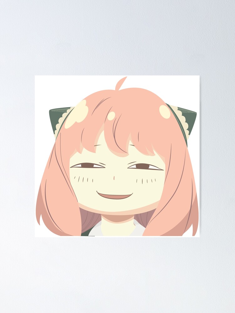 Poster « Anya Forger », par McAnime | Redbubble