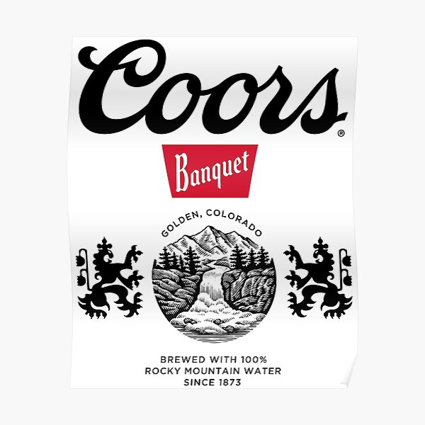 Coors Light Posters | Redbubble