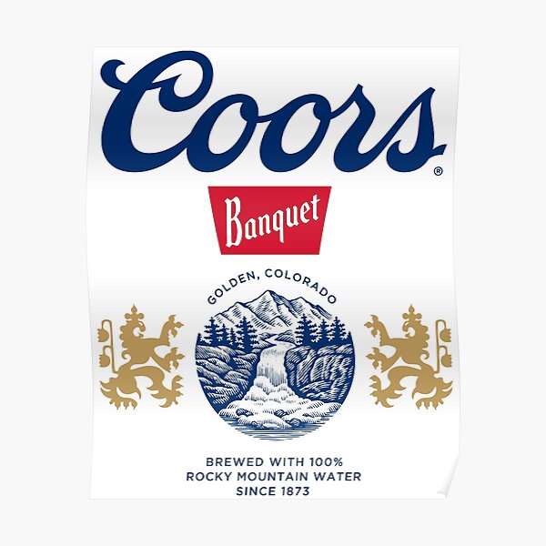 Coors Light Posters | Redbubble
