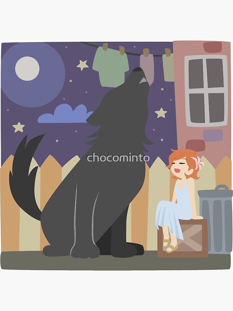 "TWAU - Bigby and Nerissa" Art Print by chocominto | Redbubble