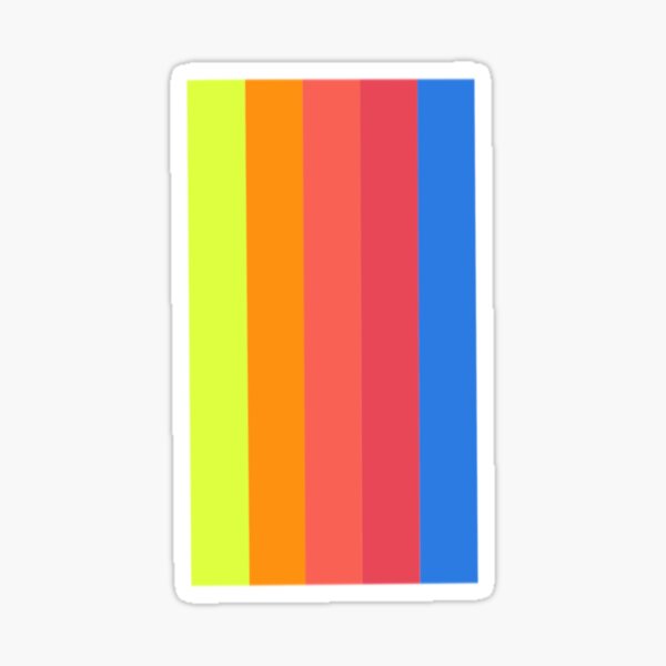 "aviator nation stripes" Sticker for Sale by reddinggrimes | Redbubble