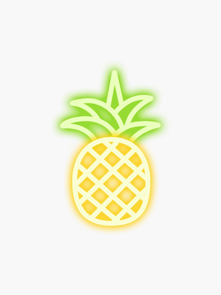 "Pineapple collection by Varkis " Sticker for Sale by Varkis | Redbubble