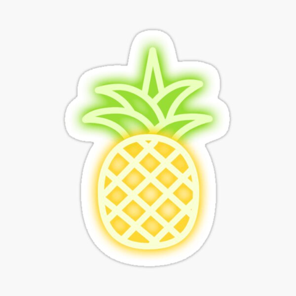 "Pineapple collection by Varkis " Sticker for Sale by Varkis | Redbubble
