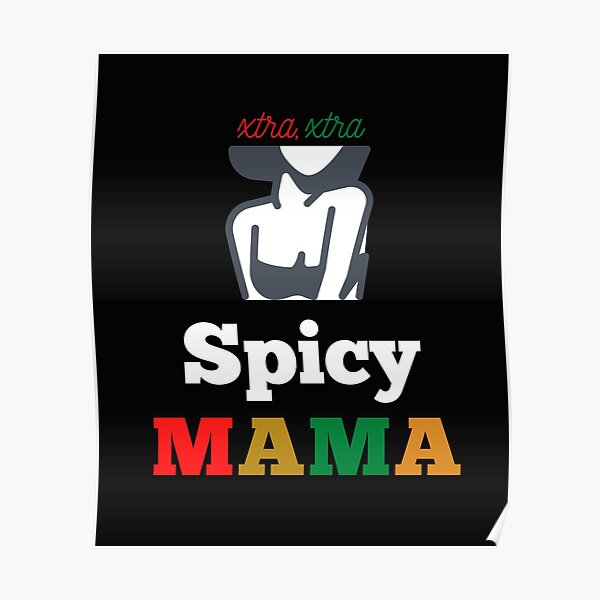 "extra spicy mama, sexi woman hot silhouette red hot chilli pepper ...