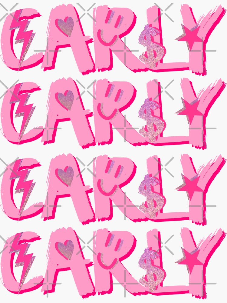 "CARLY name" Sticker for Sale by juliasantos5 | Redbubble