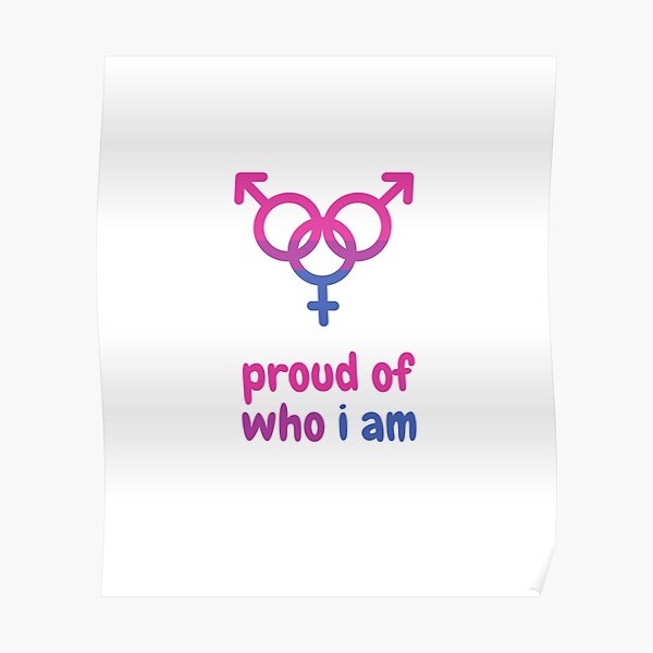 "bi pride" Poster for Sale by Wagner-Design | Redbubble