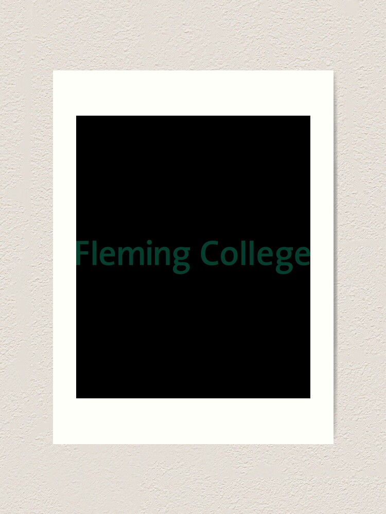 "Fleming College logo" Art Print by indreamax | Redbubble