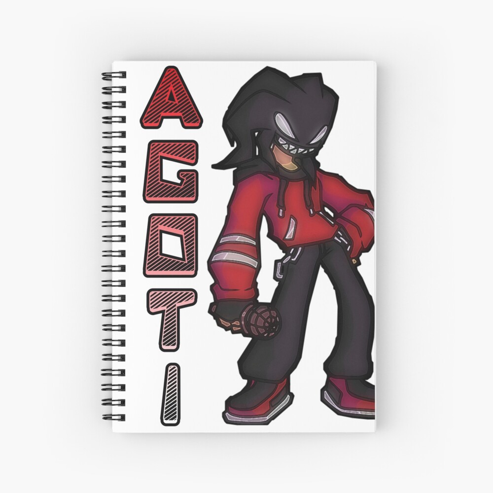 "Agoti fnf mod" Spiral Notebook by Dizzaa | Redbubble