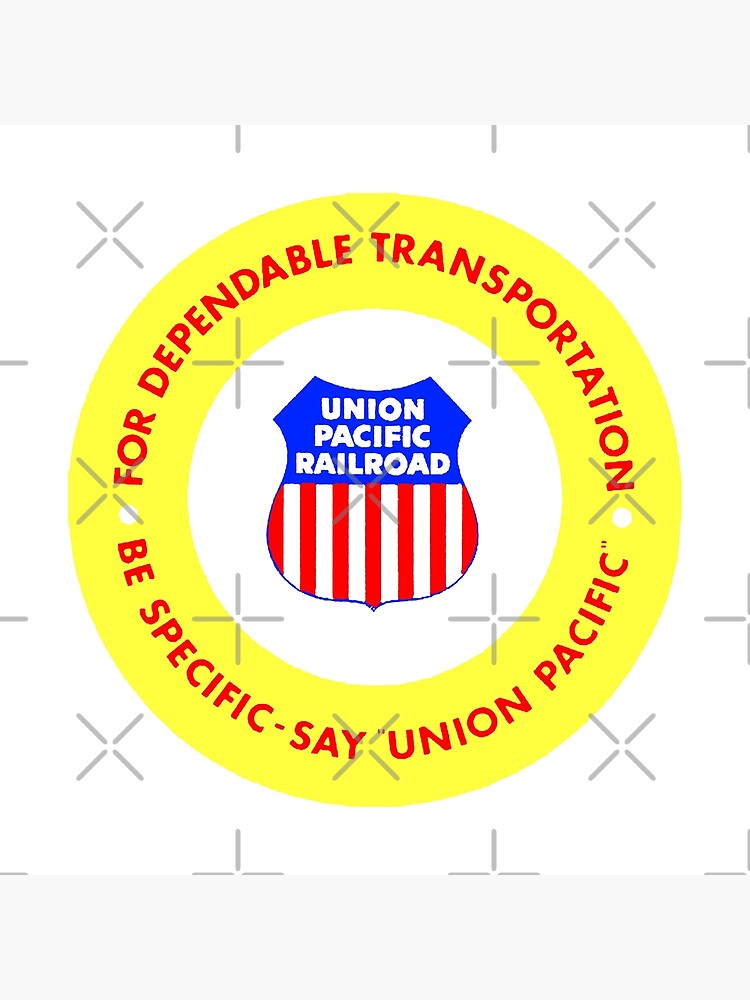 "Be Specific... Say Union Pacific" Poster by Pop-Pop-P-Pow | Redbubble