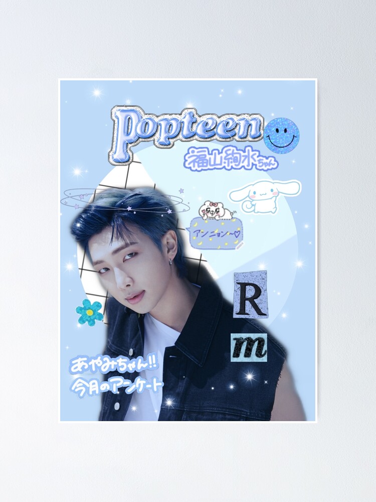 "BTS RM Magazine Cover Print" Poster for Sale by monismono | Redbubble