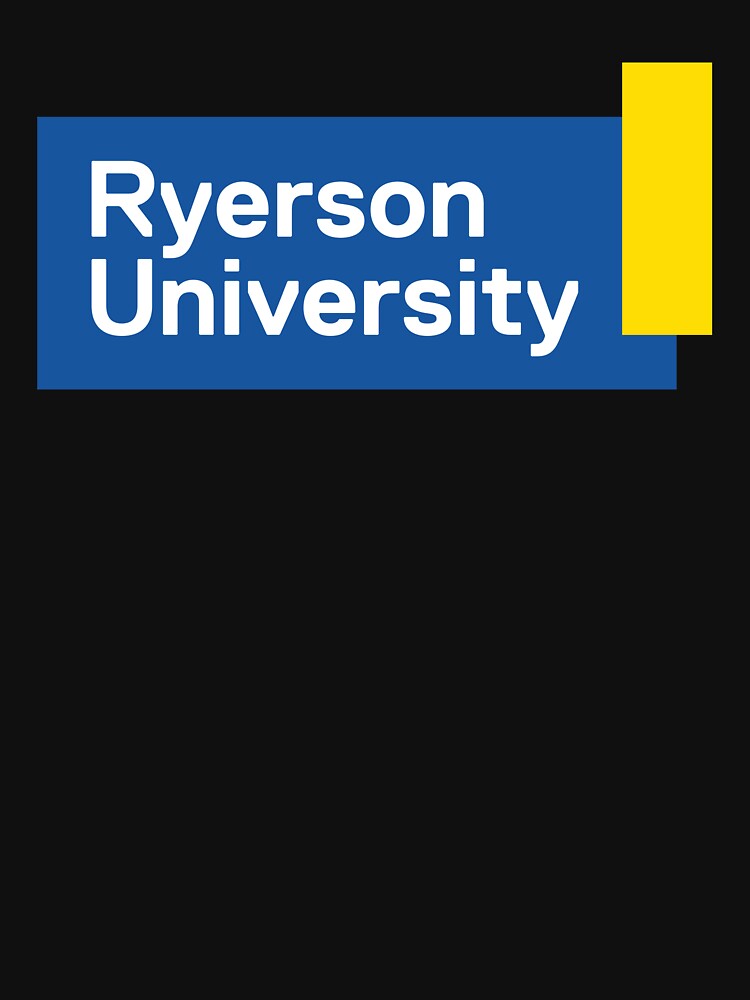 "Ryerson University" T-shirt for Sale by indreamax | Redbubble ...
