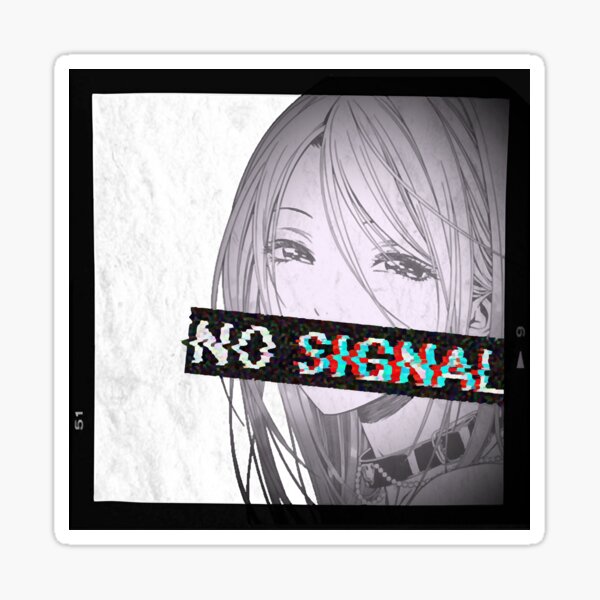 "No Signal " Sticker for Sale by Jamariona92 | Redbubble