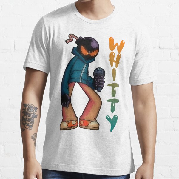 "Whitty Friday Night Funkin" T-shirt for Sale by Dizzaa | Redbubble ...
