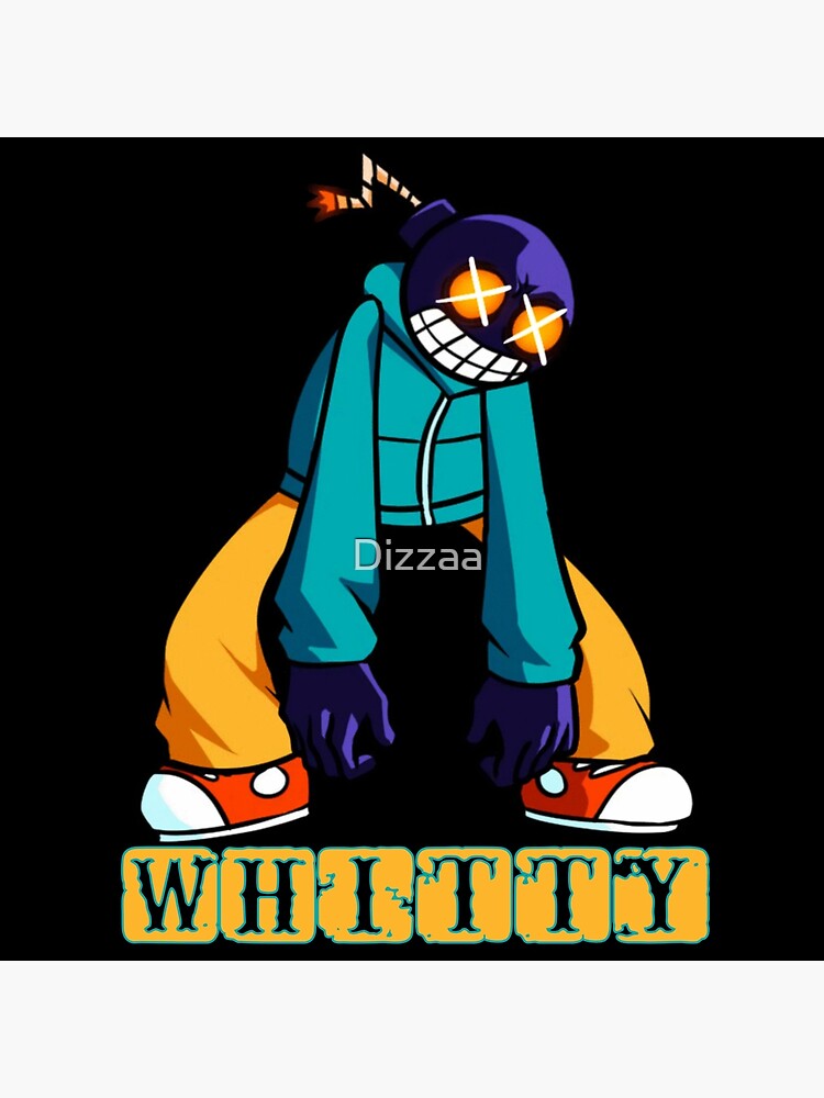 "Whitty fnf" Art Print by Dizzaa | Redbubble