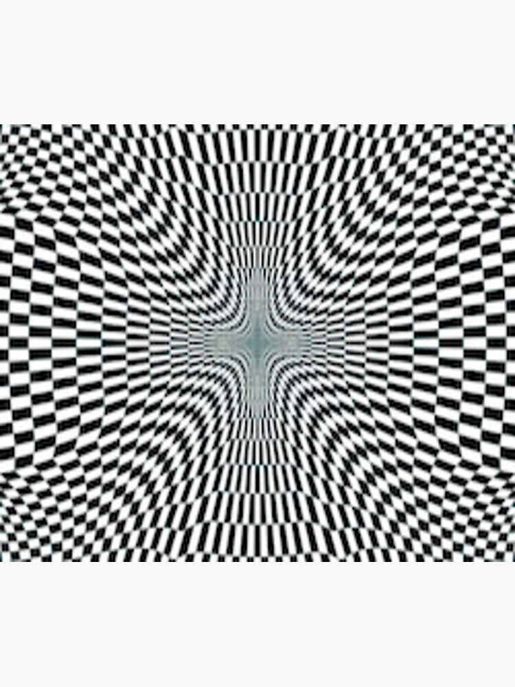 "OPTICAL ILLUSION CROSS" Poster for Sale by Cyber-Spider | Redbubble