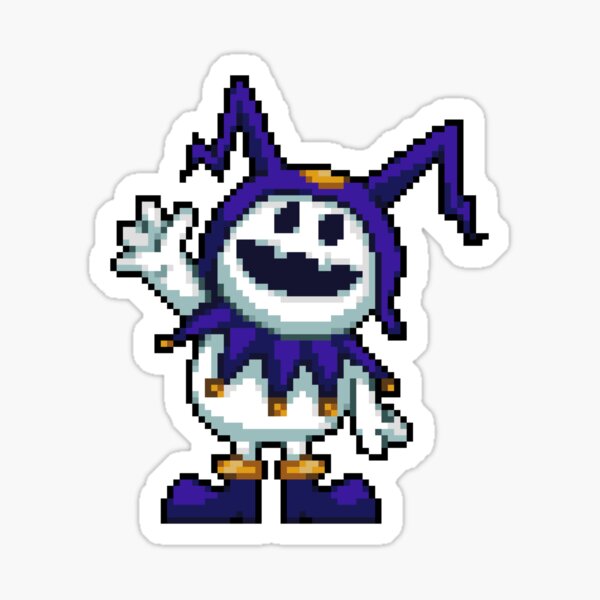 "Jack Frost from Shin Megami Tensei" Sticker for Sale by tatsucesso ...
