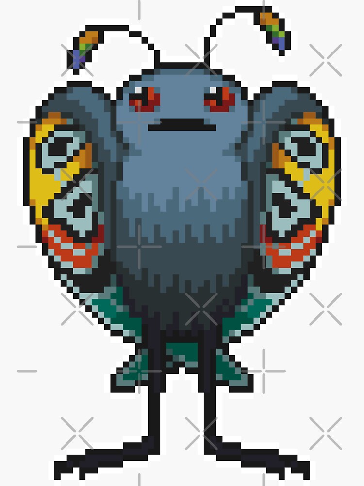 "Mothman from Shin Megami Tensei / Persona" Sticker for Sale by ...