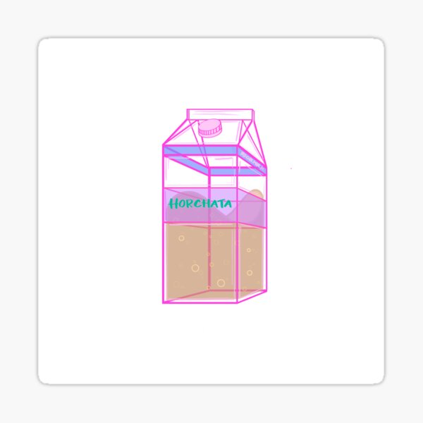 "Horchata rice milk " Sticker for Sale by Hitalinda-arte | Redbubble