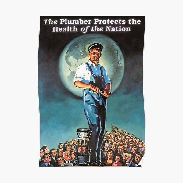 Plumbing Posters | Redbubble