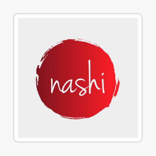 "nashi" Sticker by nashinashi | Redbubble
