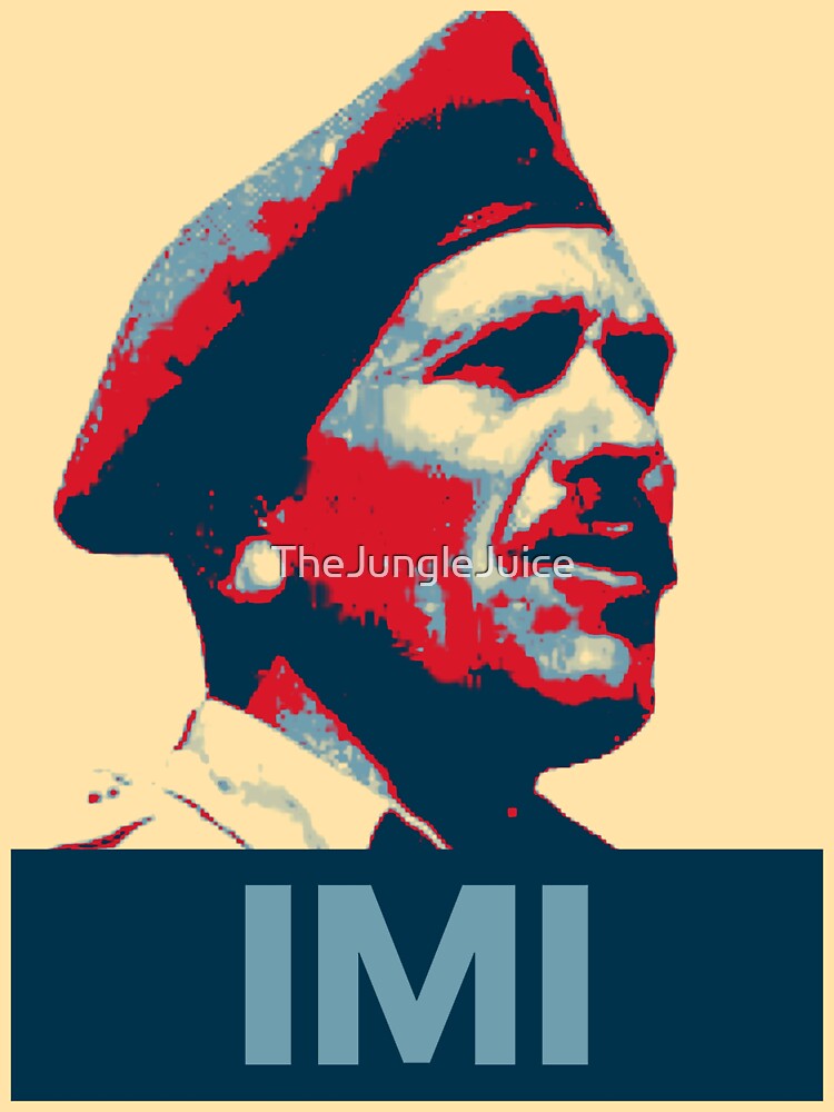 "IMI" Sticker for Sale by TheJungleJuice | Redbubble
