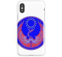 "Defiant Phoenix Symbol in Red White and Blue" by Tzsycho | Redbubble