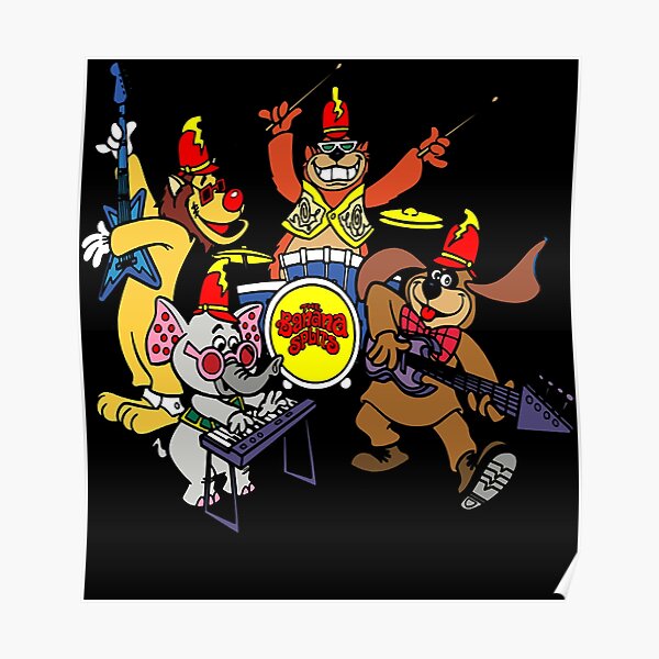 Póster «The Banana Splits Halloween Música navideña Cine Personajes ...