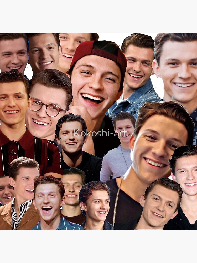 "Tom Holland collage" Poster for Sale by Kokoshi-art | Redbubble