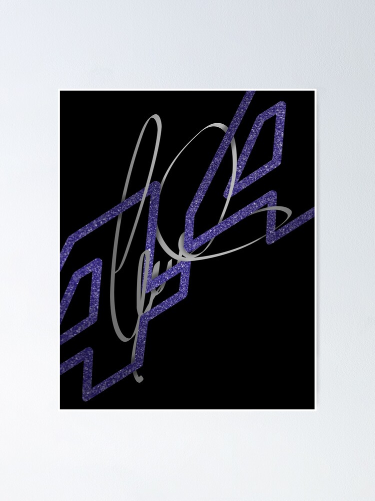"Hamilton Purple" Poster for Sale by Dibujoa-store | Redbubble