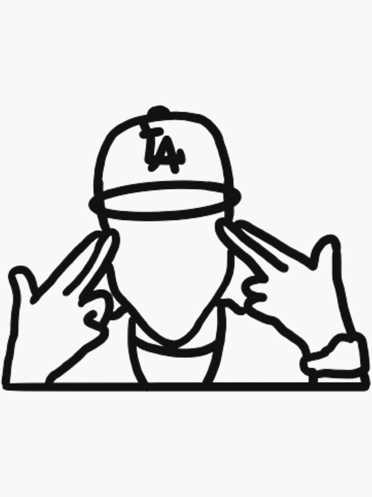 "Simple DaBaby" Sticker for Sale by jorge8a | Redbubble